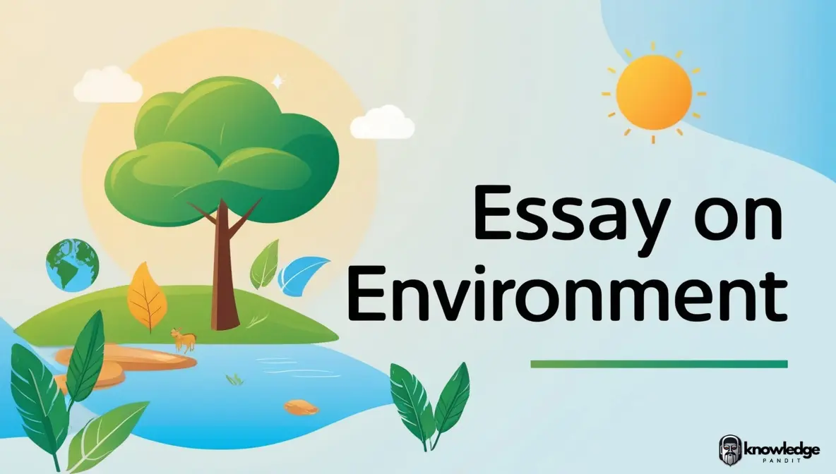 Environment Essay - For Children and School Students of All Class