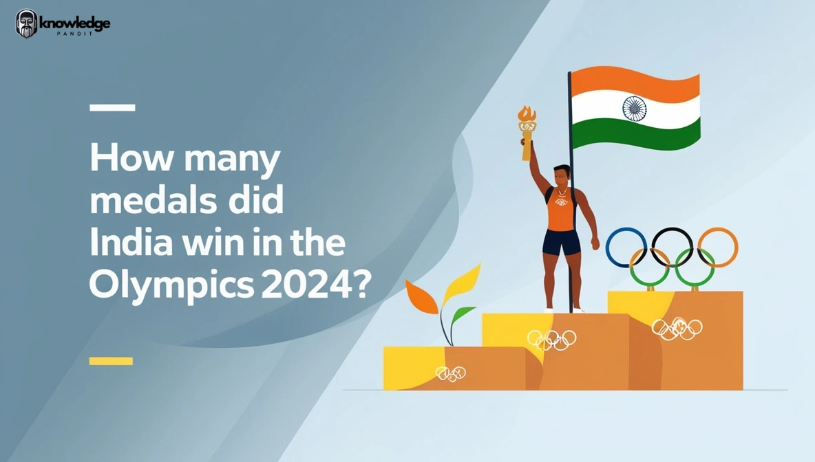 How many Medals did India win in the 2024 Paris Olympics?